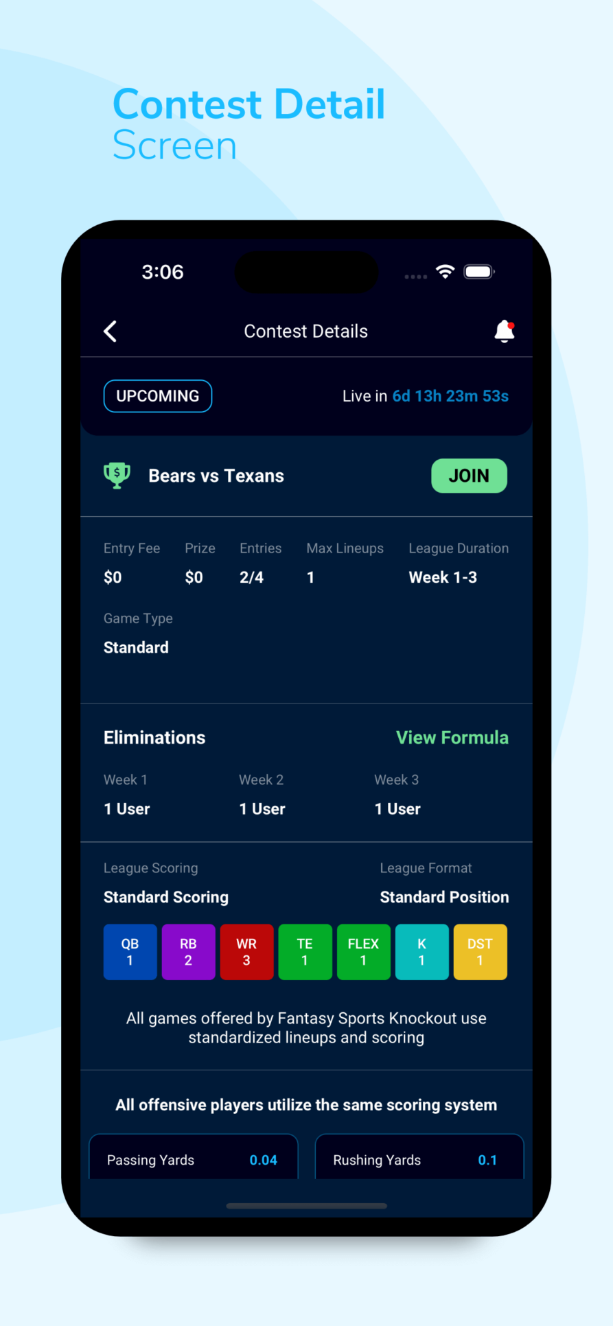 The Fantasy Sports Knockout App developed by Zco, a leading US app ...
