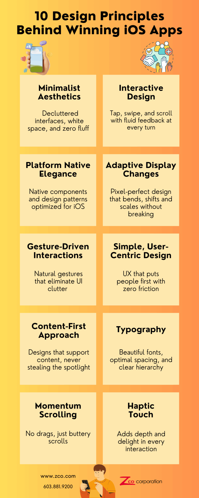 10 Design Principles Behind Winning iOS Apps [Infographic] - Zco ...